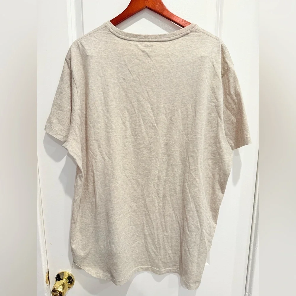 Shirts | Polo Ralph Lauren Beige Tshirt With Blue Graphic | Poshmark